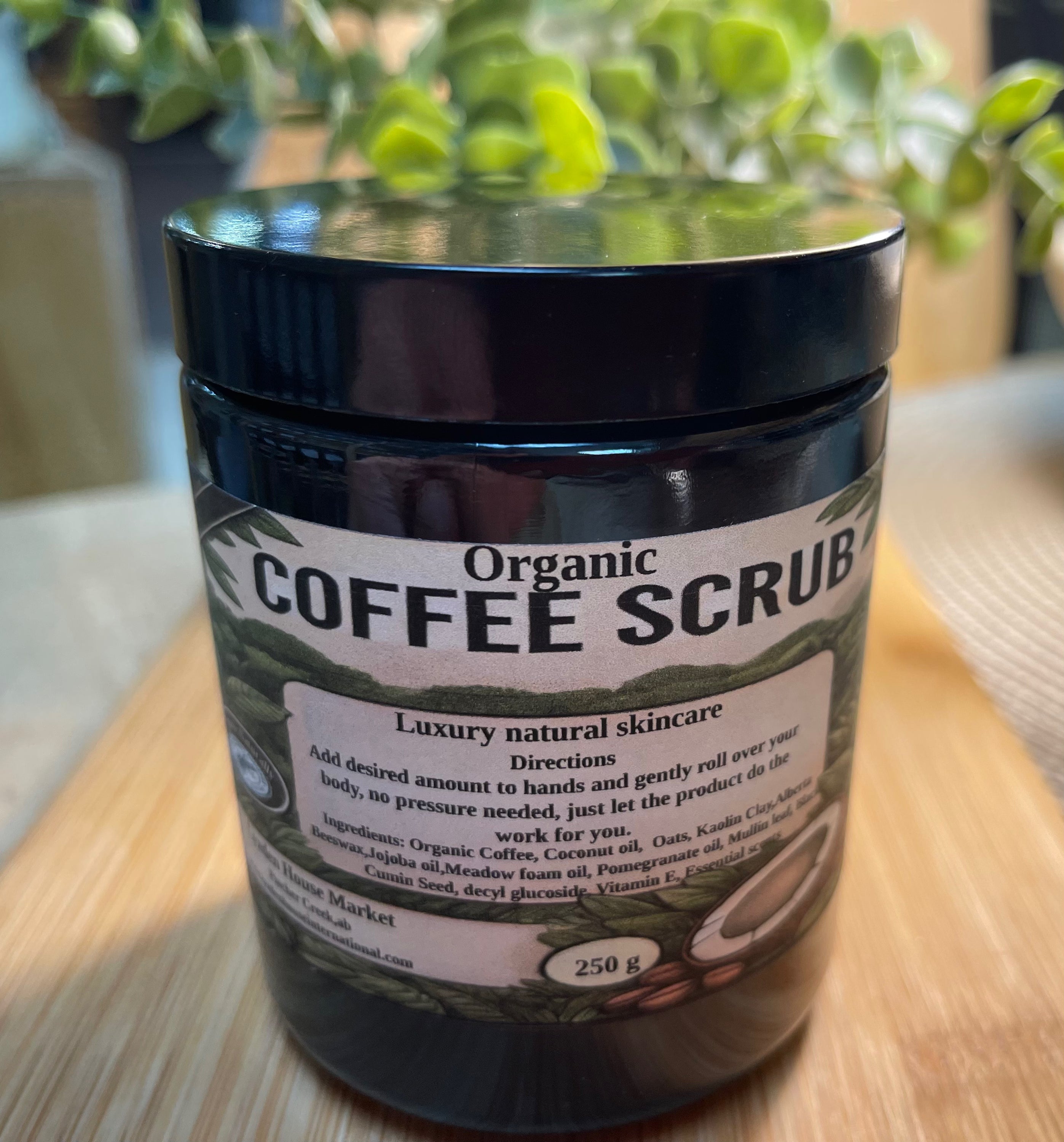 Organic Coffee Scrub 250g | Lynden House Market